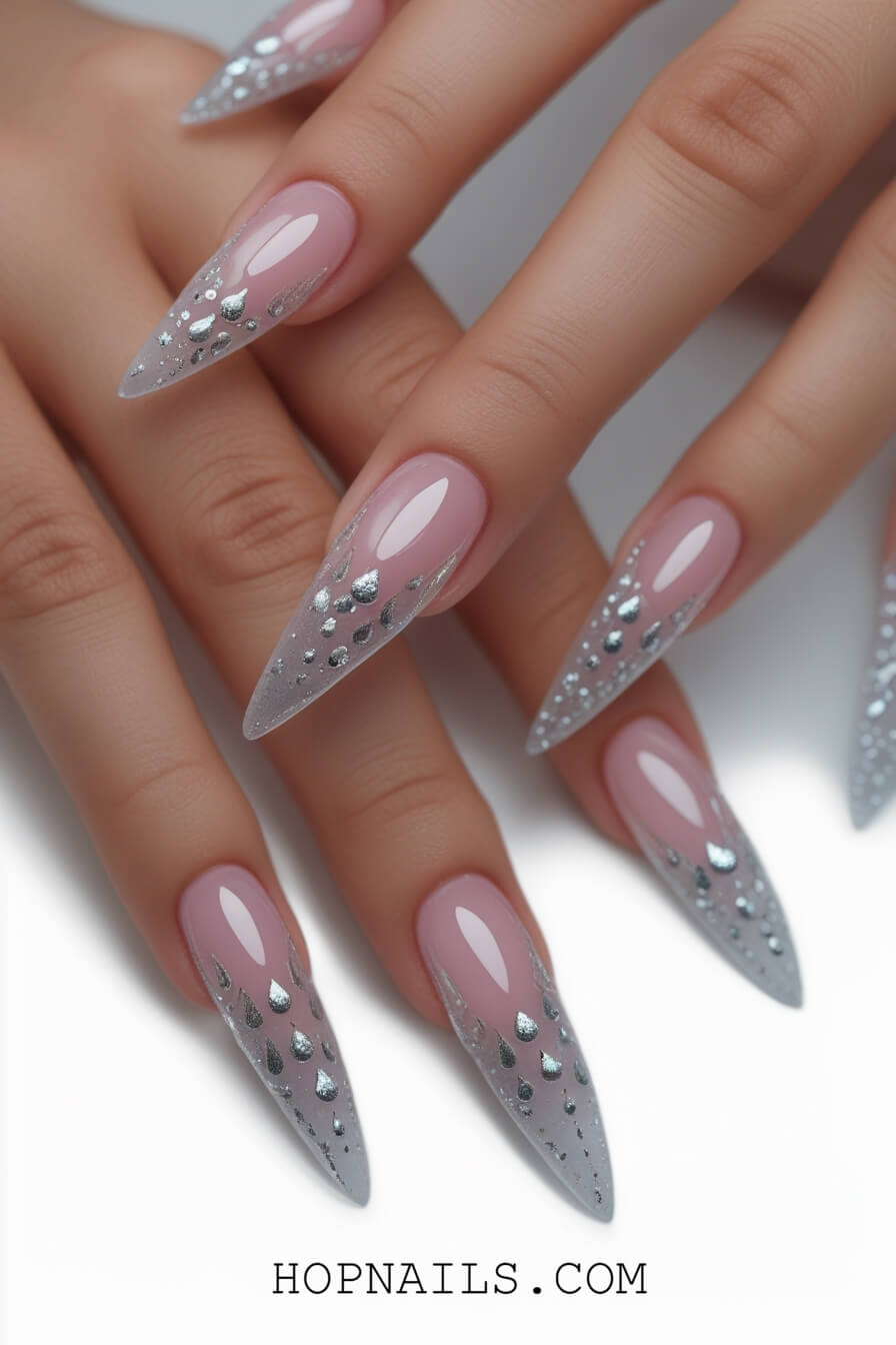 35+ Dazzling Silver Nail Designs for Every Occasion | Trendy & Elegant ...